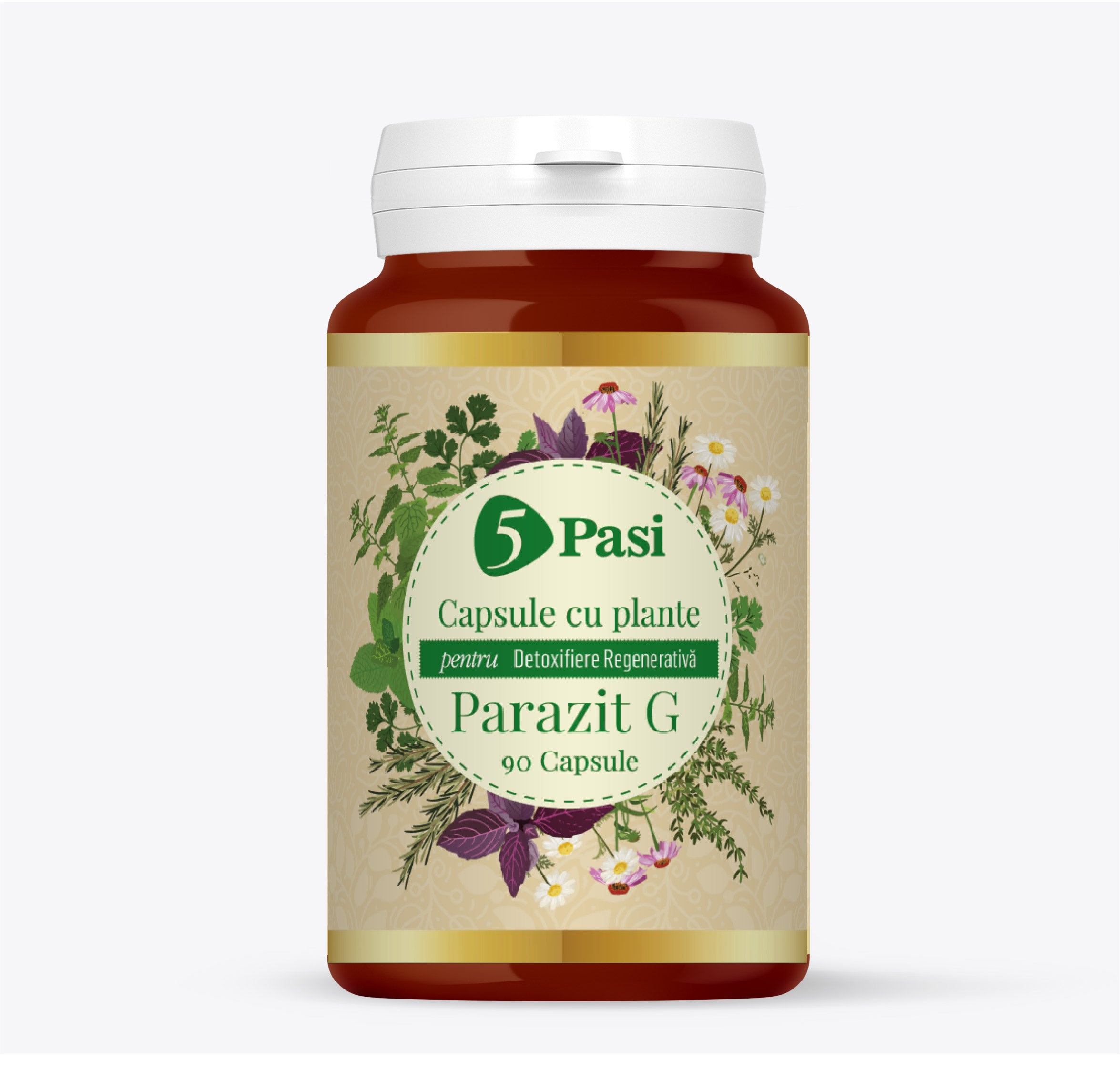 Parazit G Capsule – 5 Pasi
